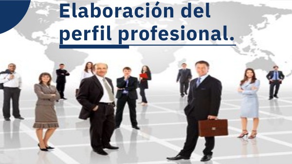 ELABORACIÓN DEL PERFIL PROFESIONAL