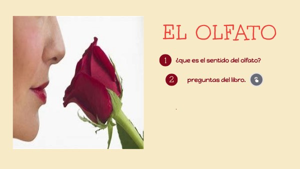 El olfato