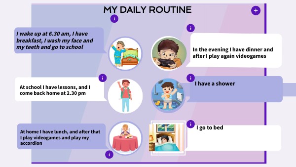 Motta Pietro My daily routine