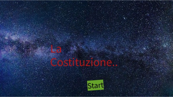 La Costituzione