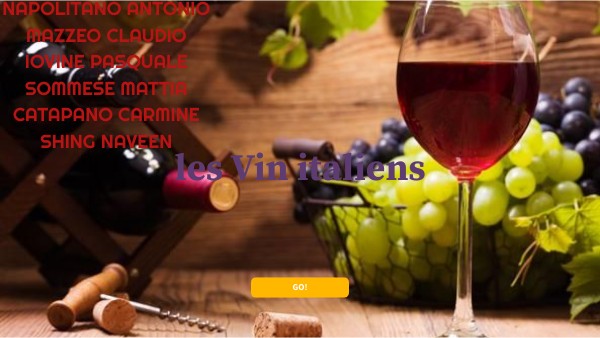 les vins italiens