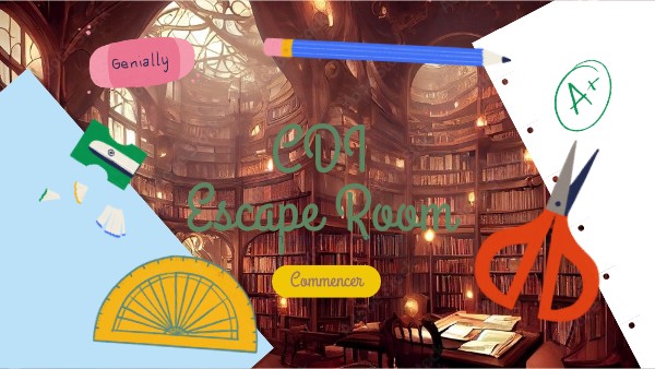 Copie - CDI 1 ESCAPE ROOM