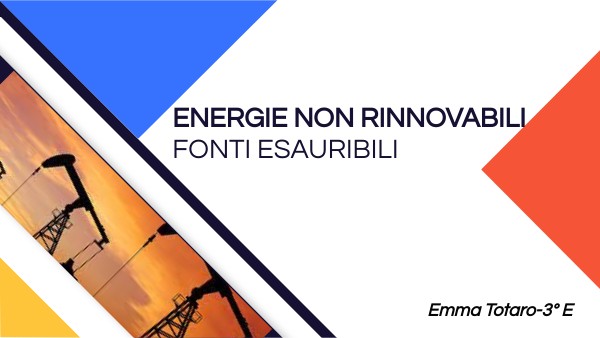 Fonti Non Rinnovabili | Genially