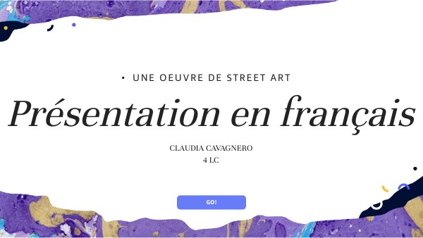 presentazione di francese | Genially