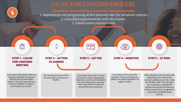 Cause for Concern Process | Genially
