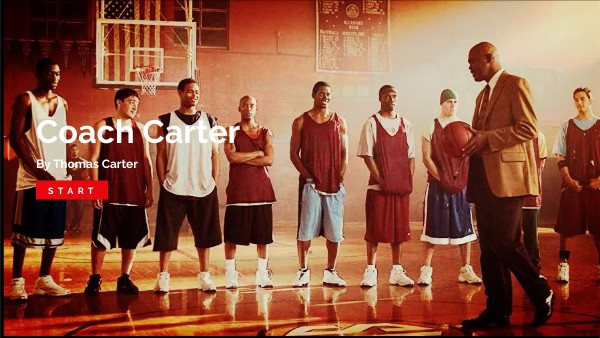 Coach Carter | Genially