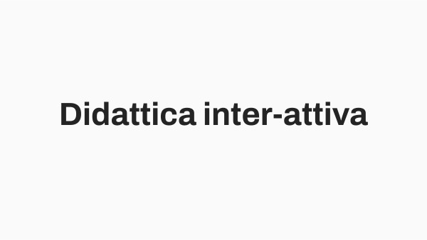 Inter-attiva | Genially