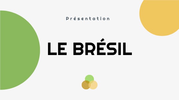 Diapo Brésil | Genially