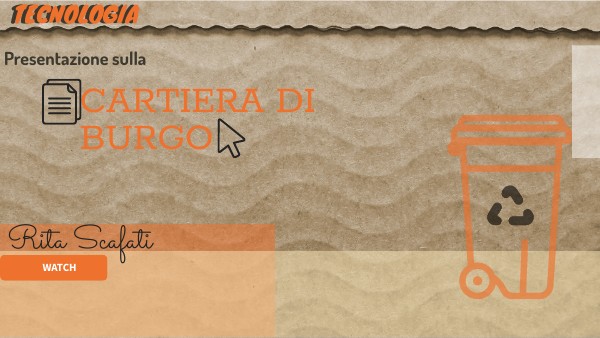 Proggetto:la cartiera di Burgo