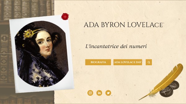 ADA BYRON LOVELACE | Genially