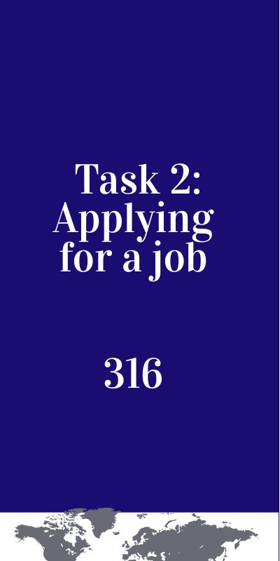 Task 2: Applying for a job | Genially