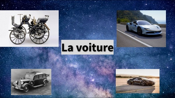 evolution de la voiture