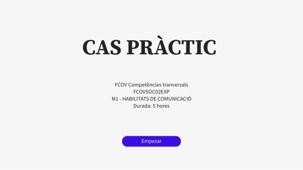 CAS PRÀCTIC ALEX PEÑA