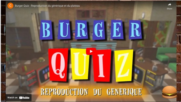 Burger quiz de rentrée Les Minions