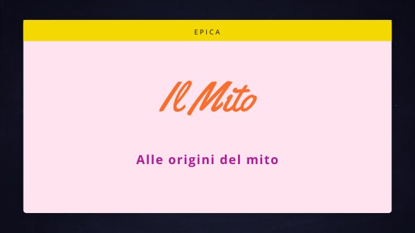 IL "MITO"