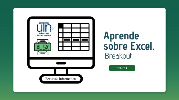 BREAKOUT APRENDE SOBRE EXCEL | Genially