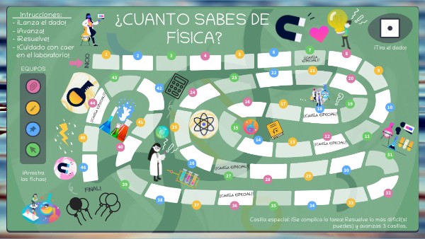 Juega con la Química | Genially