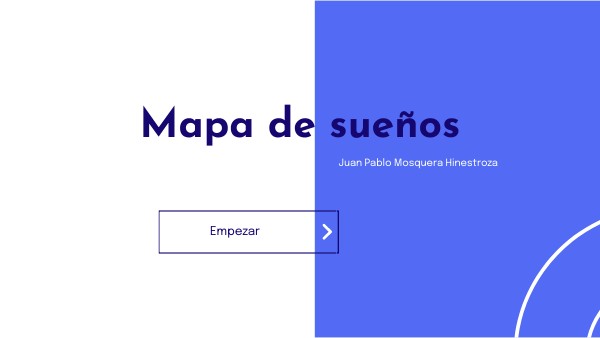 Mapa de sueños | Genially