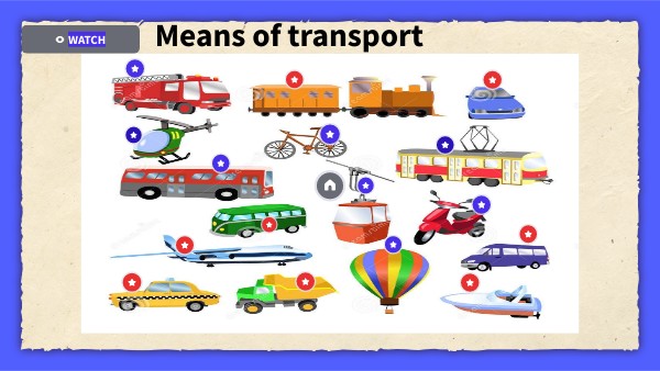 Means of transport | Genially