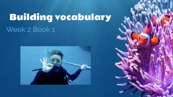 Building Vocabulary Week 2