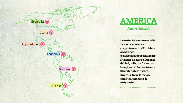 AMERICA MAP | Genially