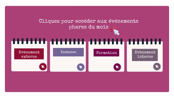 Calendrier NL interne | Genially