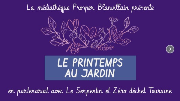 Le printemps au jardin | Genially