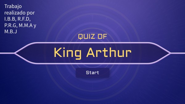 QUIZ KING ARTHUR | Genially