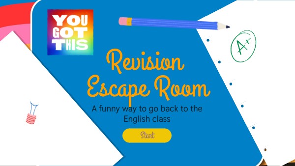 EDUCATION ESCAPE ROOM
