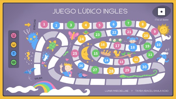 JUEGO DE MESA PARA NIÑOS "LOS COLORES"