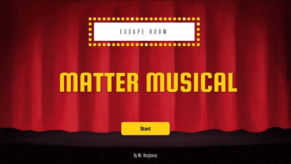 Matter ESCAPE ROOM | Genially