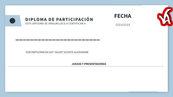 CERTIFICADO DIAGONAL