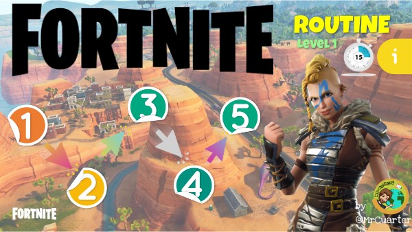 (English) Daily Routine Fortnite