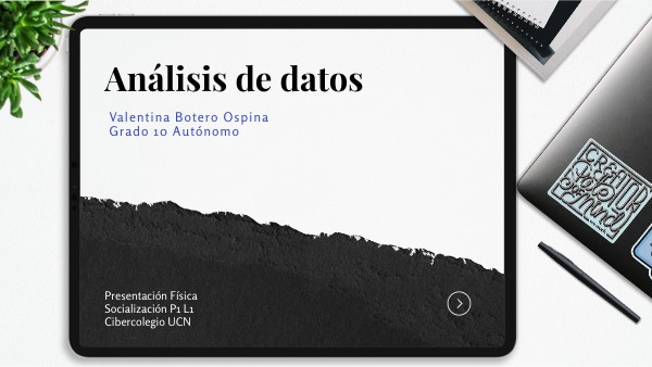 Presentación Análisis de datos