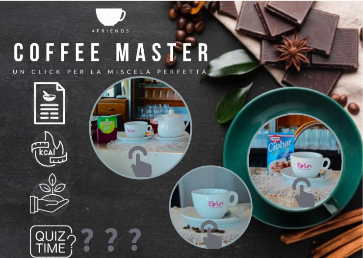 Master coffee: un click per la miscela perfetta