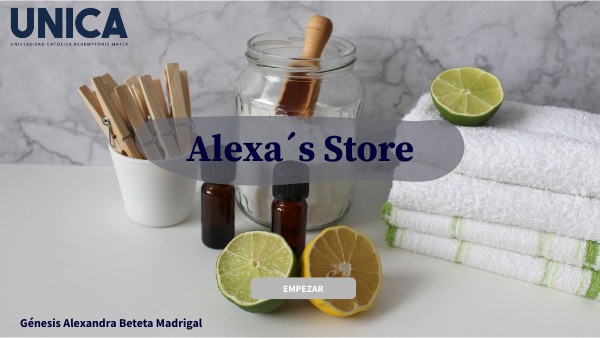 PRESENTACIÓN Alexa Store