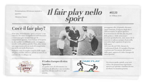 Il fair play | Genially