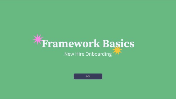 Copy - Framework Basics