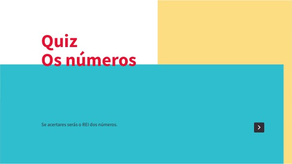 QUIZ - Os números