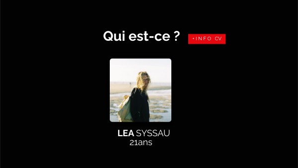 Léa Syssau CV