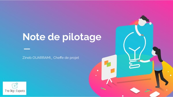 Note de pilotage | Genially