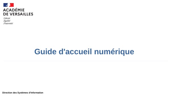 Guide d'accueil numérique | Genially