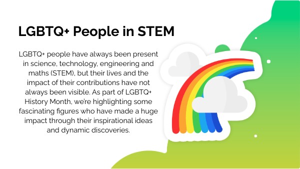 LGBTQ+ People in STEM