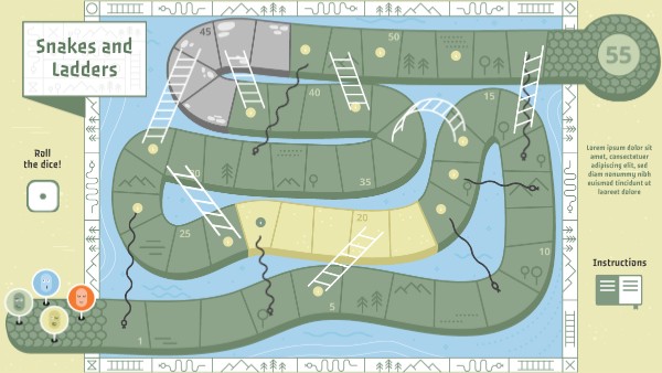 SNAKES AND LADDERS | Genially