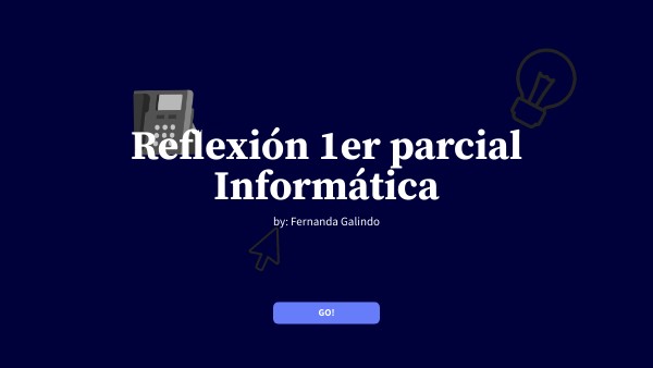 Reflexión bloque 1-Informática