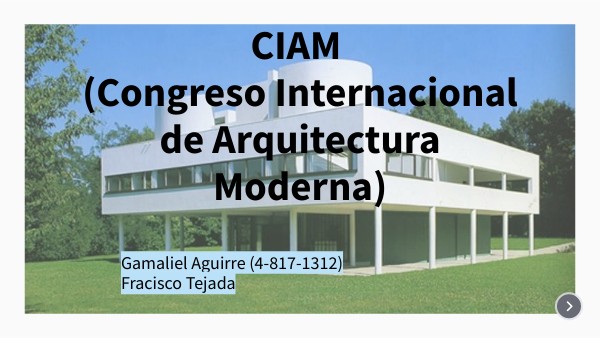 CIAM | Genially
