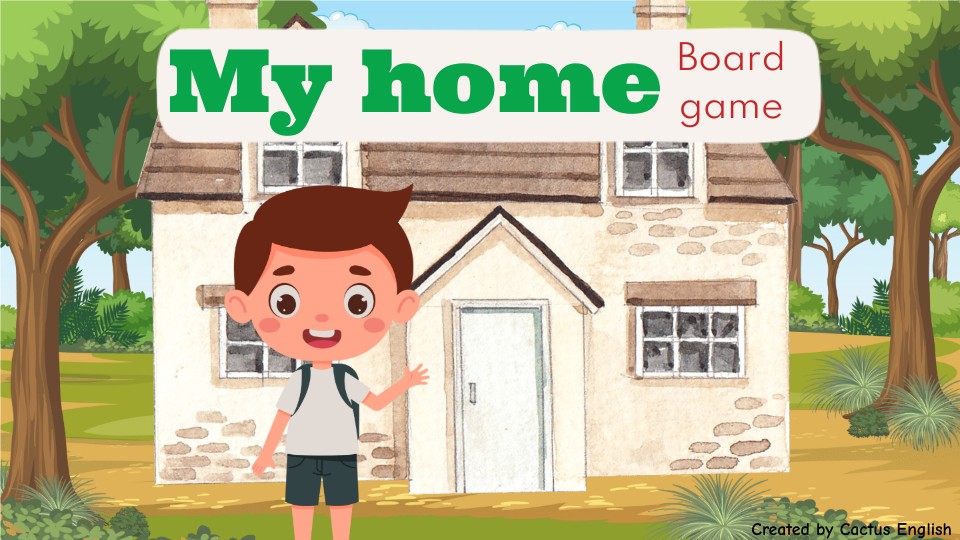 My home - ESL board game | Genially