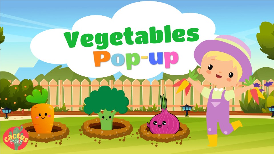 Pop -up Vegetables game | Genially