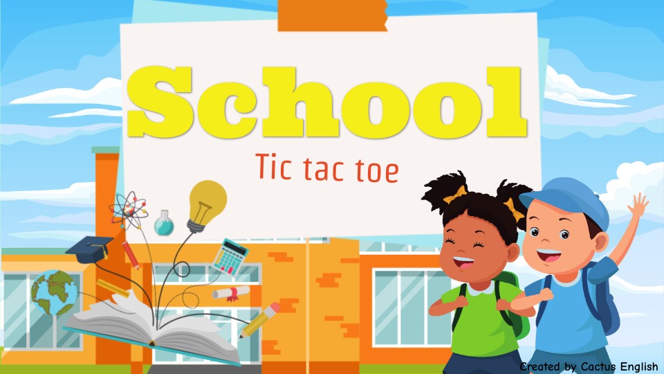 School - tic-tac-toe | Genially