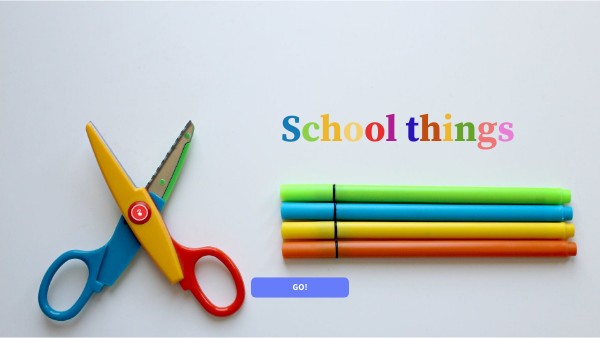 School things | Genially